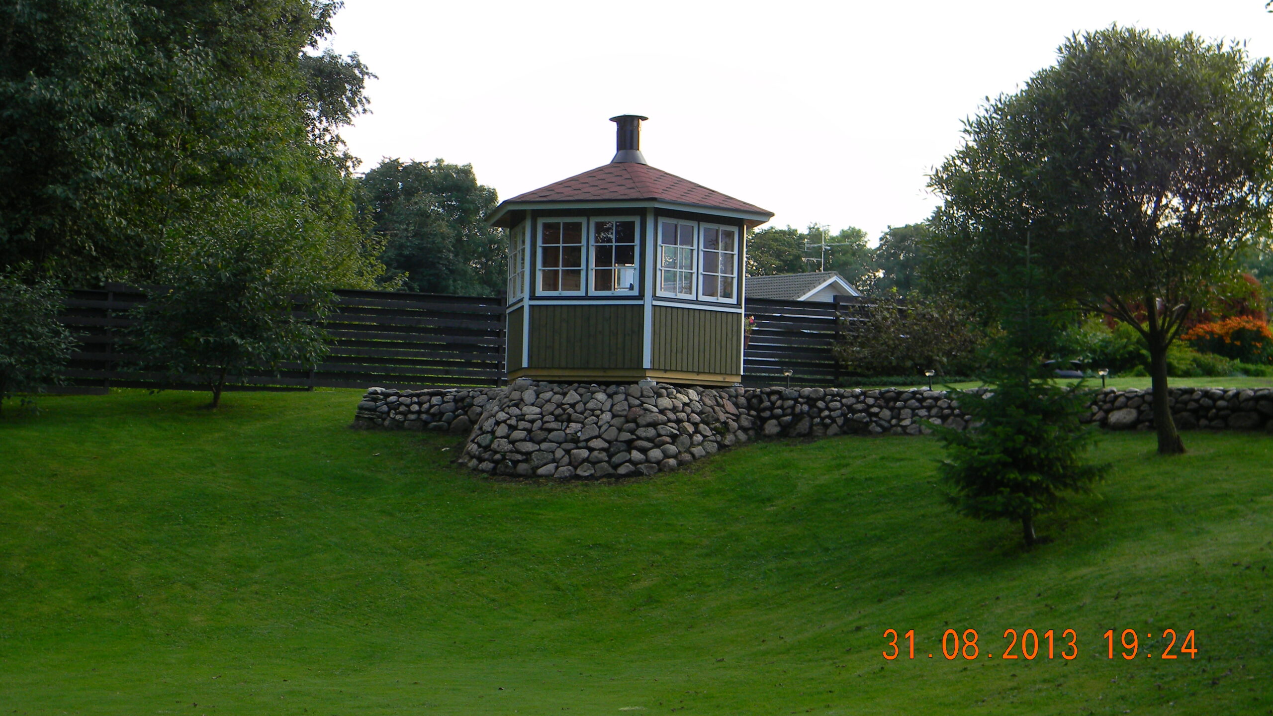 Hexagonal BBQ Hut Festival S 6 M2 / 3 X 3 M / 21 MM - Casetas de Jardin 24