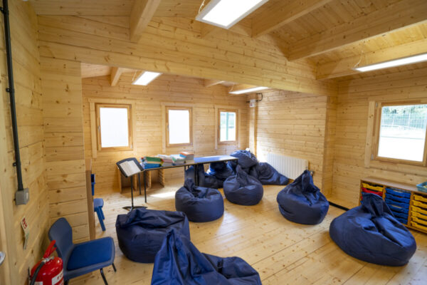 Cabaña de Madera - Sala de Reuniones – Aula de Madera 60m2